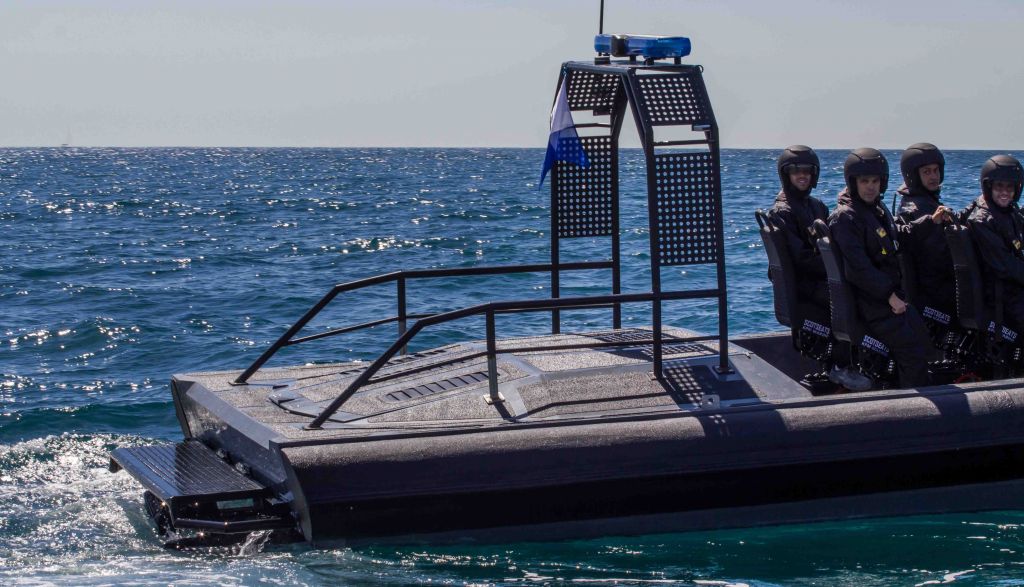 Military Rigid High Speed Foam Boat - Aresa 1200 DEFCON RIB