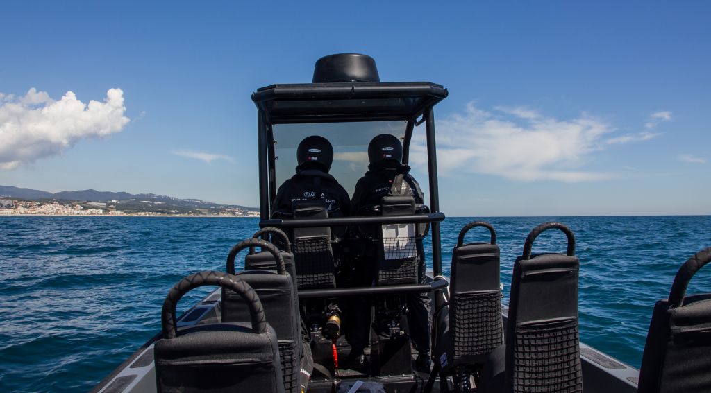 Military Rigid High Speed Foam Boat - Aresa 1200 DEFCON RIB